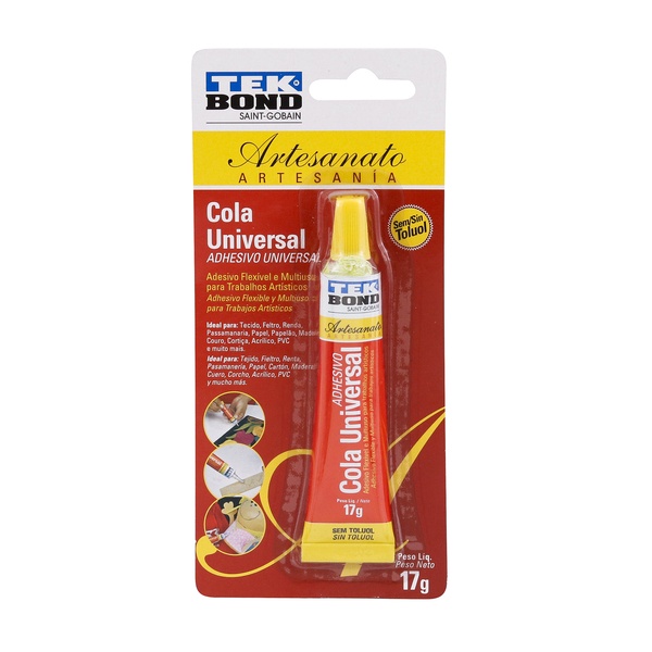 Cola Universal Tek bond 17g | Shopee Brasil