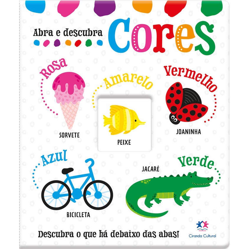 Coleção Abra e Descubra - Cores | Shopee Brasil Coleção Abra e Descubra - Cores | Shopee Brasil