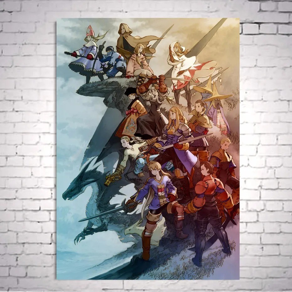 Poster Cartaz Final Fantasy Tactics A3 | Shopee Brasil