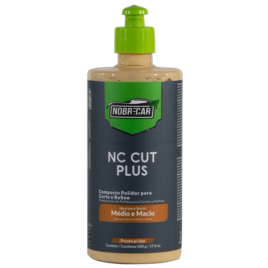 Nc Cut Plus Composto Polidor De Corte E Refino Nobrecar 500g | Shopee ...