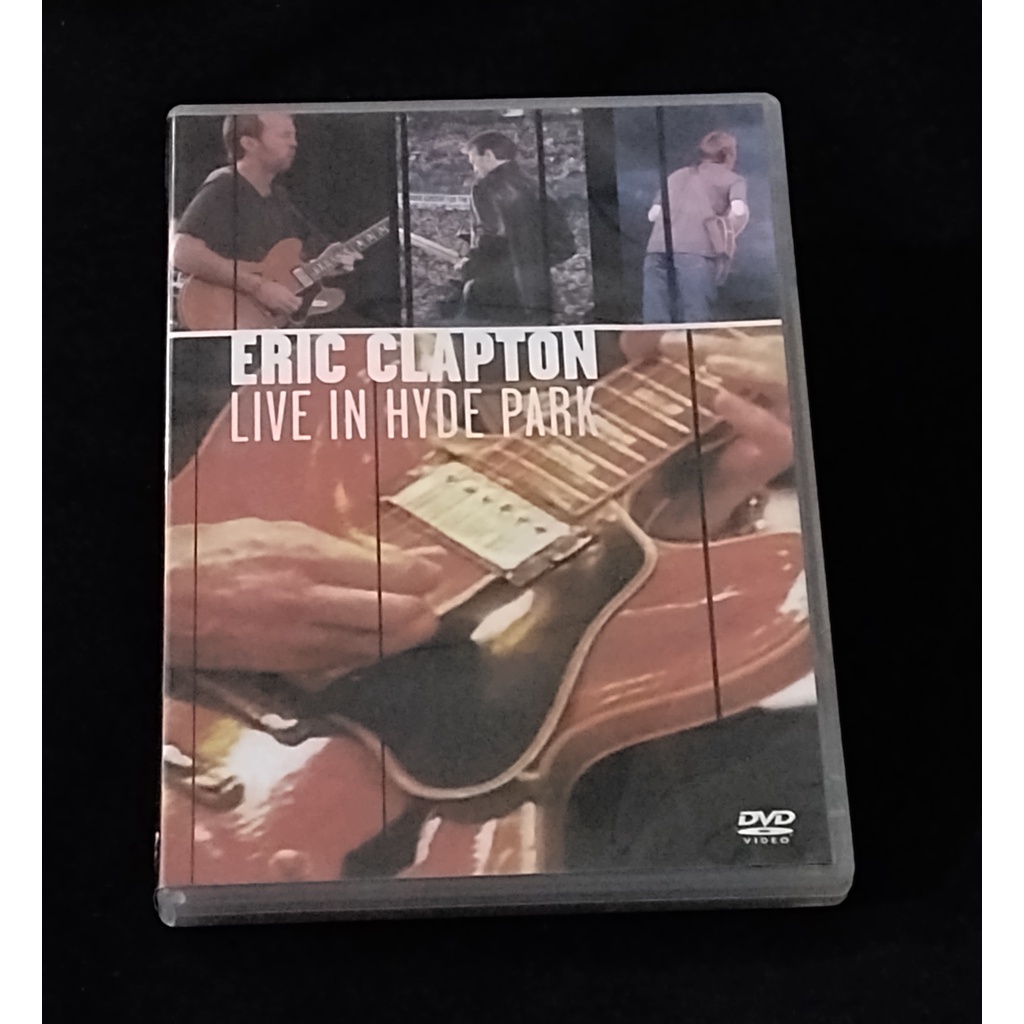 DVD Eric Clapton - Live in Hyde Park - Ao Vivo | Shopee Brasil