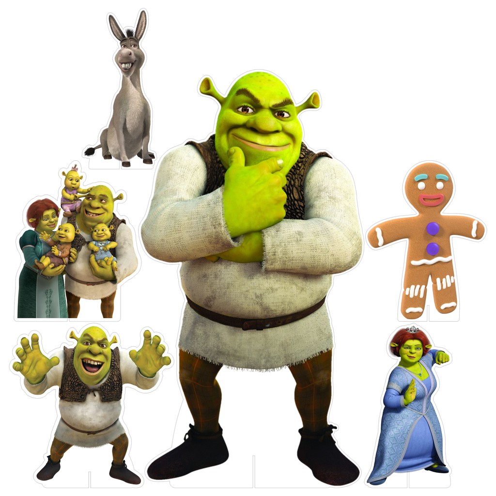 Mini Kit Display Festa Infantil Shrek DK | Shopee Brasil