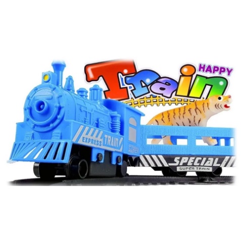 TREM / FERRORAMA TRAIN COM 9 PECAS COLORS A PILHA NA CAIXA | Shopee Brasil