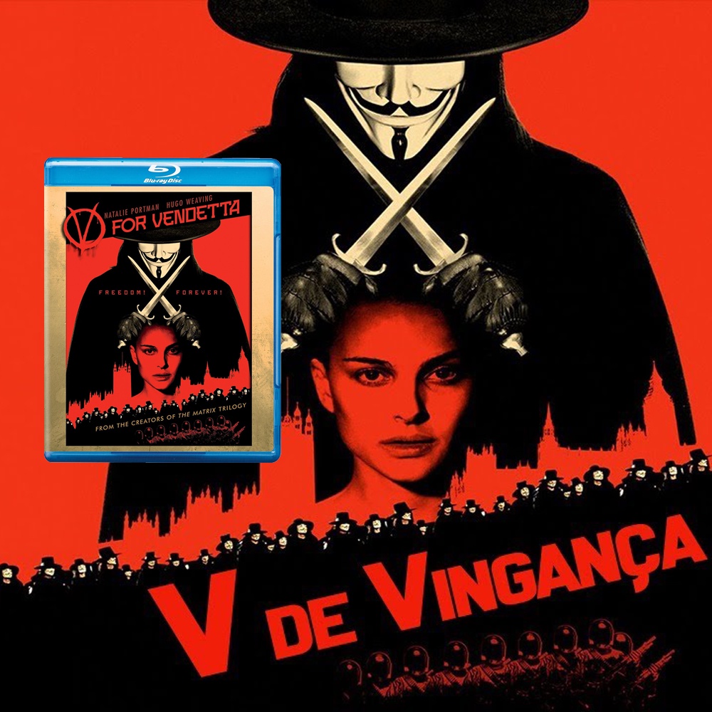 Blu-ray V de Vingança (importado) | Shopee Brasil