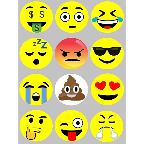 Imã Emoji C/12 Und | Shopee Brasil