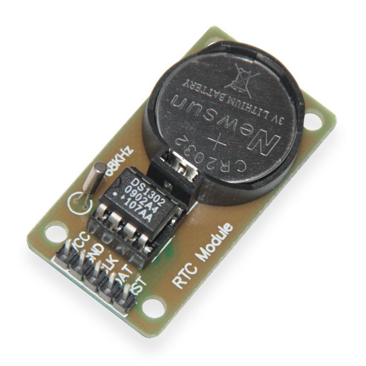 Módulo Rtc Arduino Ds1302 Com Bateria Relógio Real Time Clock Arduino 5217