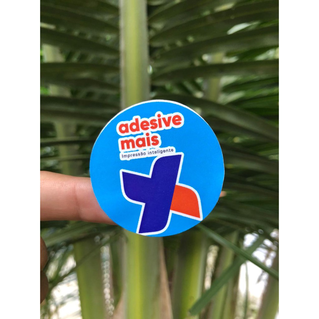 200 Adesivos Personalizados de 5x5cm com recorte eletrônico, só ...