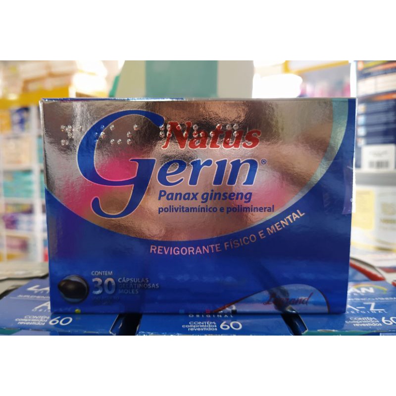 NATUS GERIN C/30 CAPS | Shopee Brasil