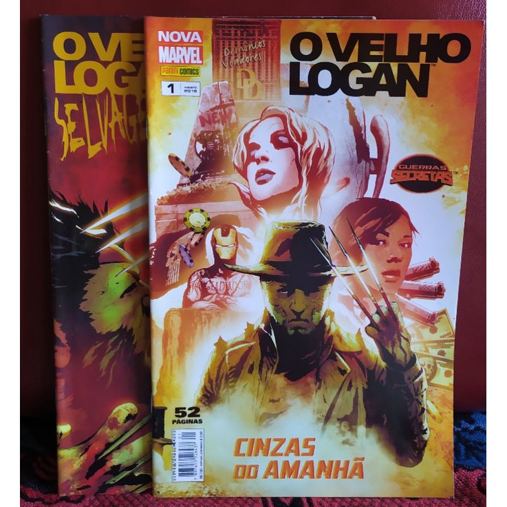 Hq Wolwerine - Velho Logan e Velho Logan Selvagem (Avulsas) | Shopee Brasil
