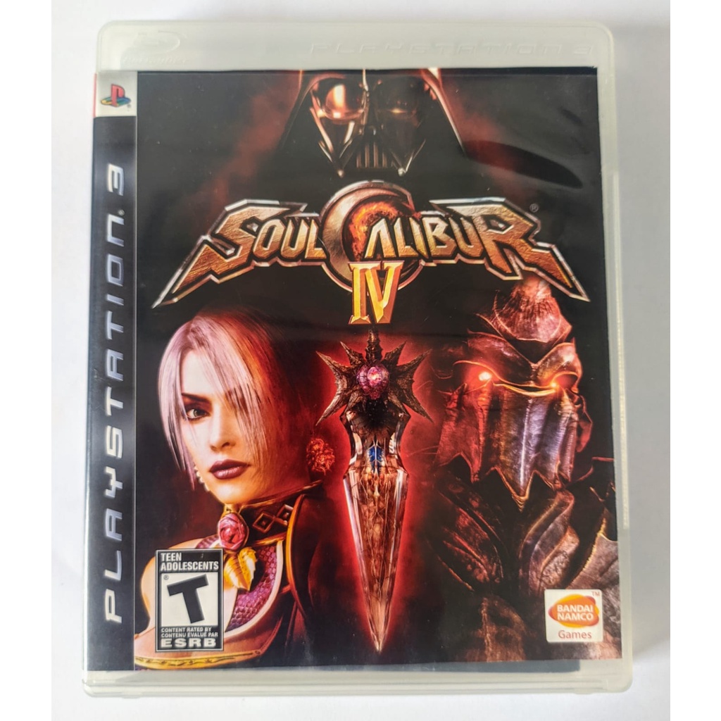 Soul Calibur IV PS3 Original Mídia Física - Pronta Entrega | Shopee Brasil