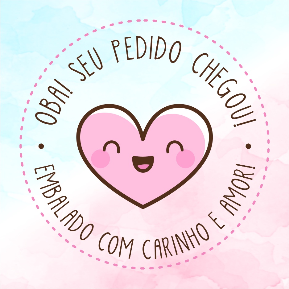 Etiqueta adesiva agradecimento ao cliente, adesivo para encomenda ...