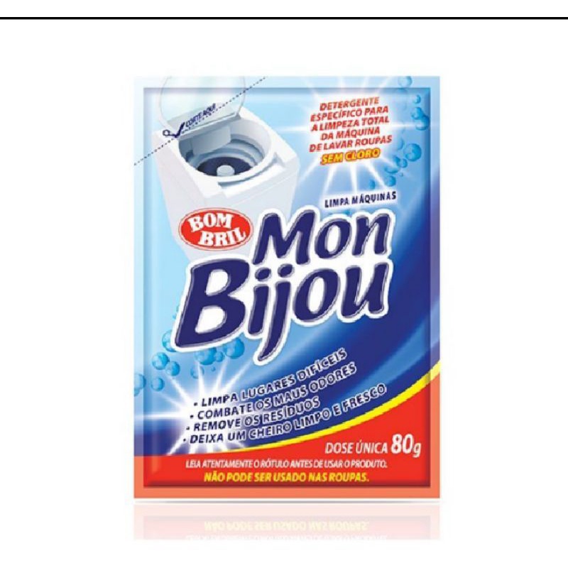 limpa máquina mon bijou 80g | Shopee Brasil