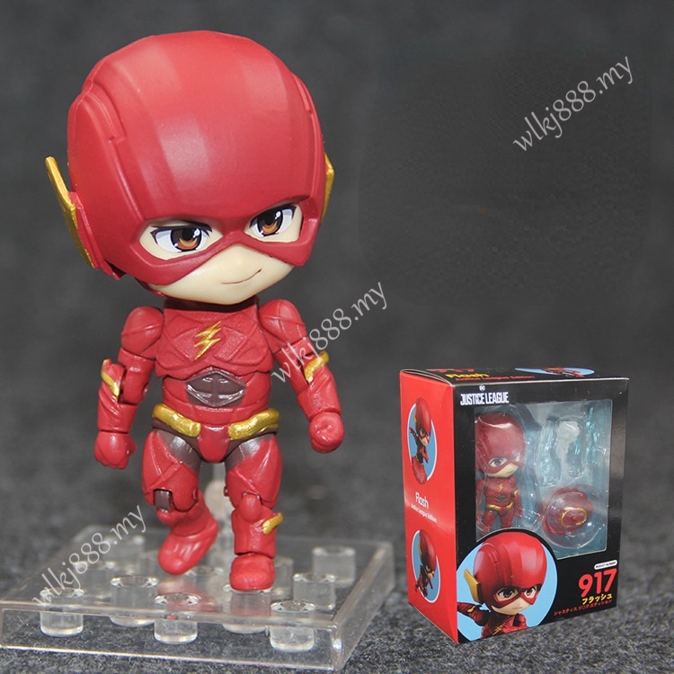 Boneco Nendoroid DC Justice League 917 The Flash Change Face Action ...