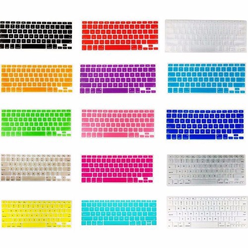 Capa de Silicone Para Macbook Pro / Air a1278 A1286 A1369 A1398 A1425 ...