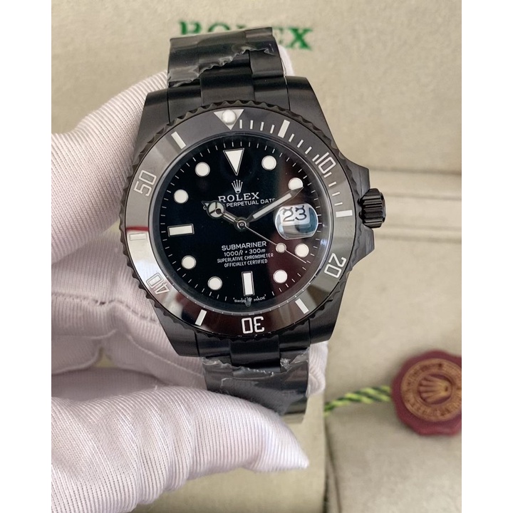 Relógio Rolex SUBMARINER Automático Masculino Preto | Shopee Brasil