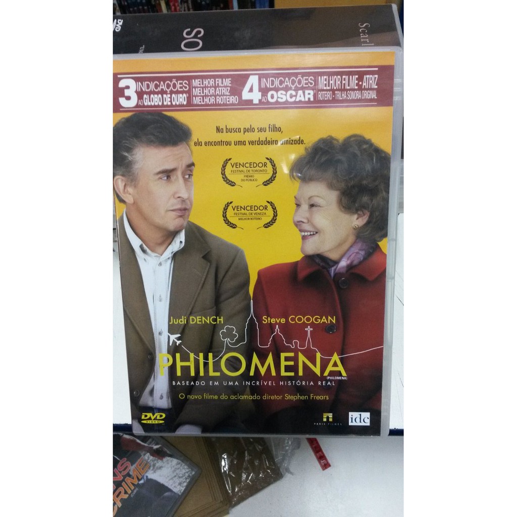 Dvd Original Do Filme Philomena ( Judi Dench) | Shopee Brasil
