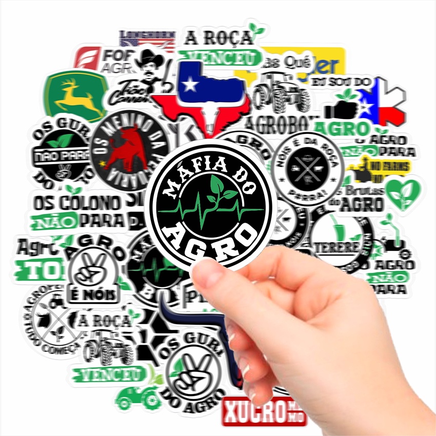 Adesivo Agro Novo | Agronomia | Garrafa de Terere | Roça | Pecuária ...