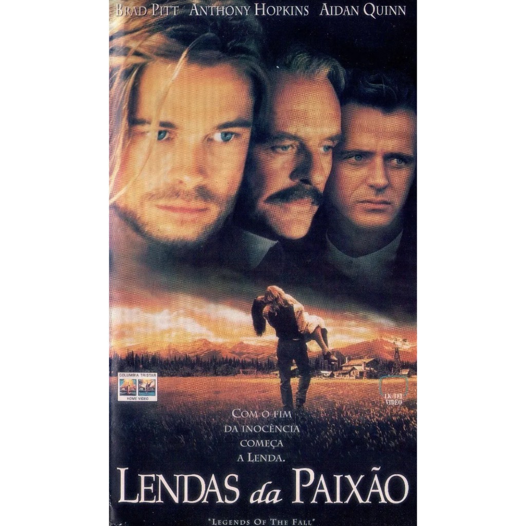 Vhs Original: Lendas Da Paixão (Anthony Hopkins, Brad Pitt, Julia ...