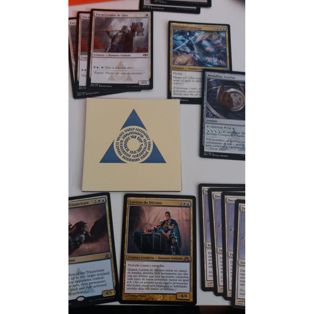 Deck Azorius - Magic: the Gathering - pronto para jogar (60 cartas ...