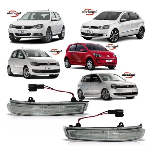 Pisca Seta de Retrovisor Polo 2012 2013 2014 Lado Esquerdo (MOTORISTA ...