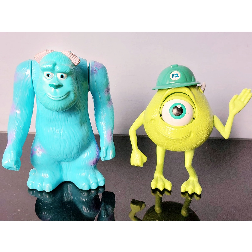 Bonecos Mike e Sulley Monstros SA Mc Donalds | Shopee Brasil