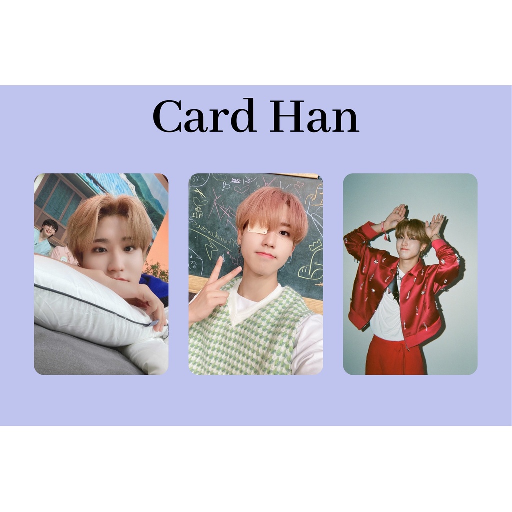 KPOP Card Stray Kids Han KIT Photocard Han SKZ SKZOO | Shopee Brasil