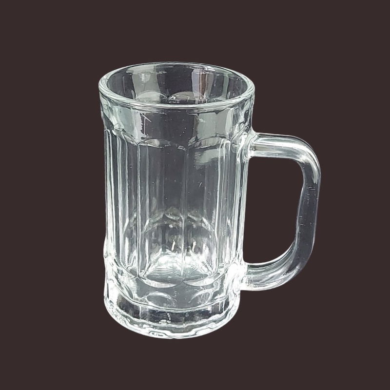 Kit com 2 Canecas de Vidro para Cerveja e Chopp Resistente | Shopee Brasil