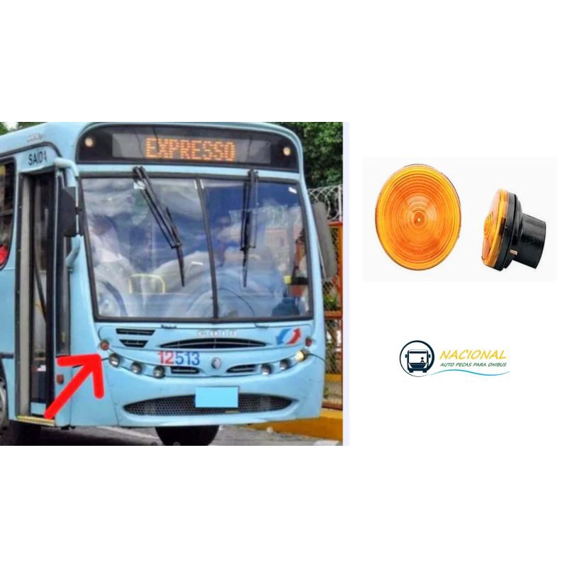 Lanterna Seta Dianteira Ônibus Apache Vip | Shopee Brasil