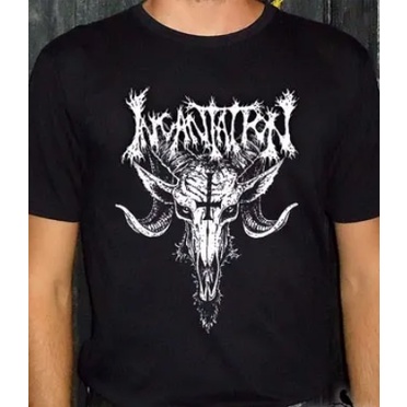 Camiseta Incantation Goat Hell Death Metal | Shopee Brasil