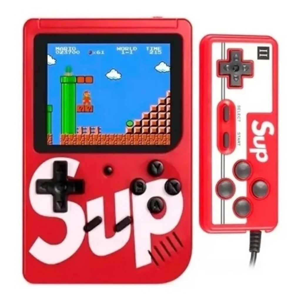 Mini Video Game Box Portátil Boy 400 Jogos Plus Sup Com Controle pra ...