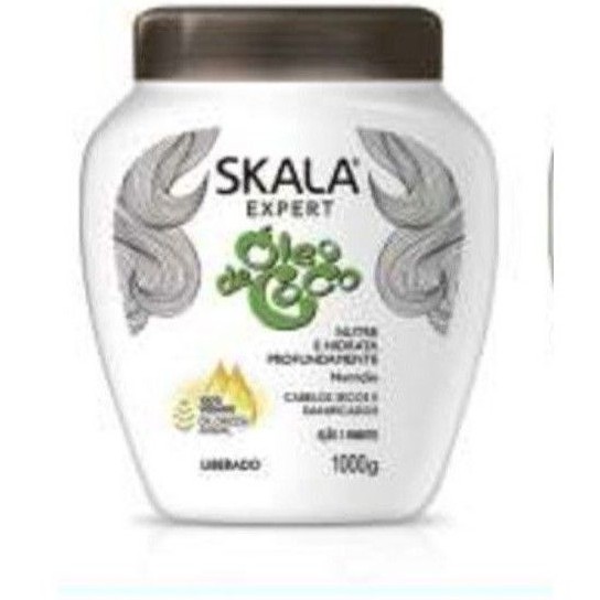 Creme Skala Oleo de Coco (Pote de 1kg) | Shopee Brasil