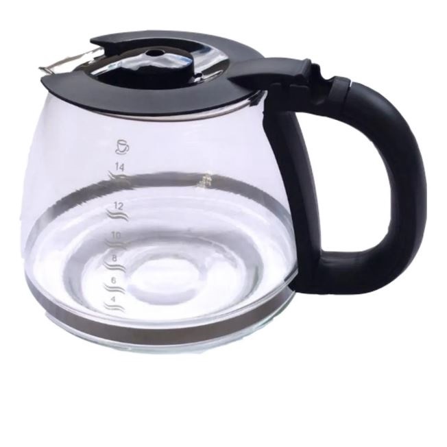 Jarra de Vidro para Cafeteira Philco PH14 - Plus / Inox Digital - Preta Original | Shopee Brasil
