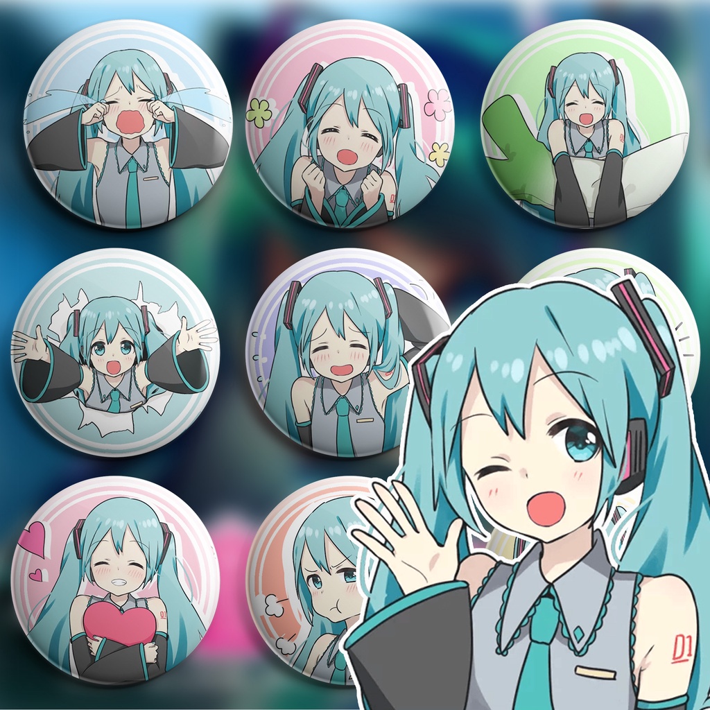 Bottons Hatsune Miku ( Vocaloid ) - Botton Anime Colecionável | Shopee ...