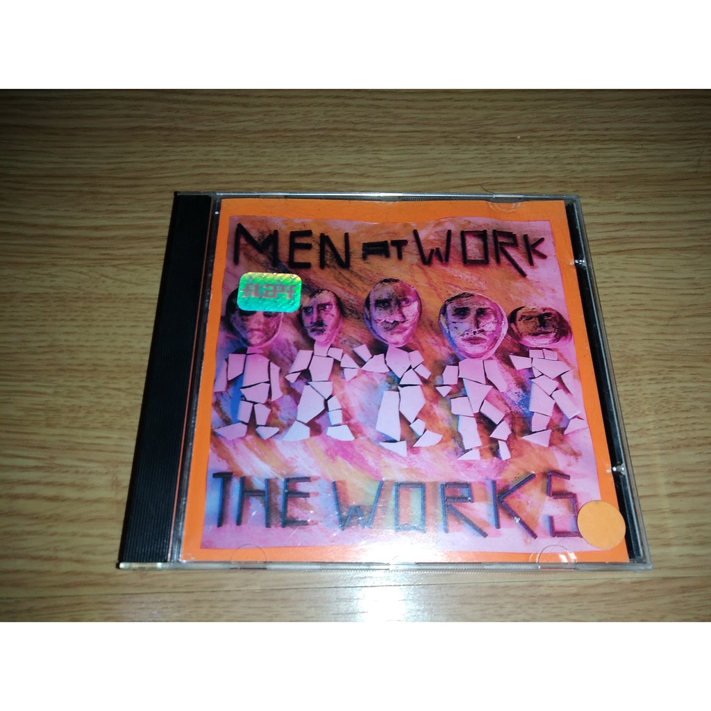 Cd Men At Work - The Works (Excelente) Midnight Oil | Shopee Brasil