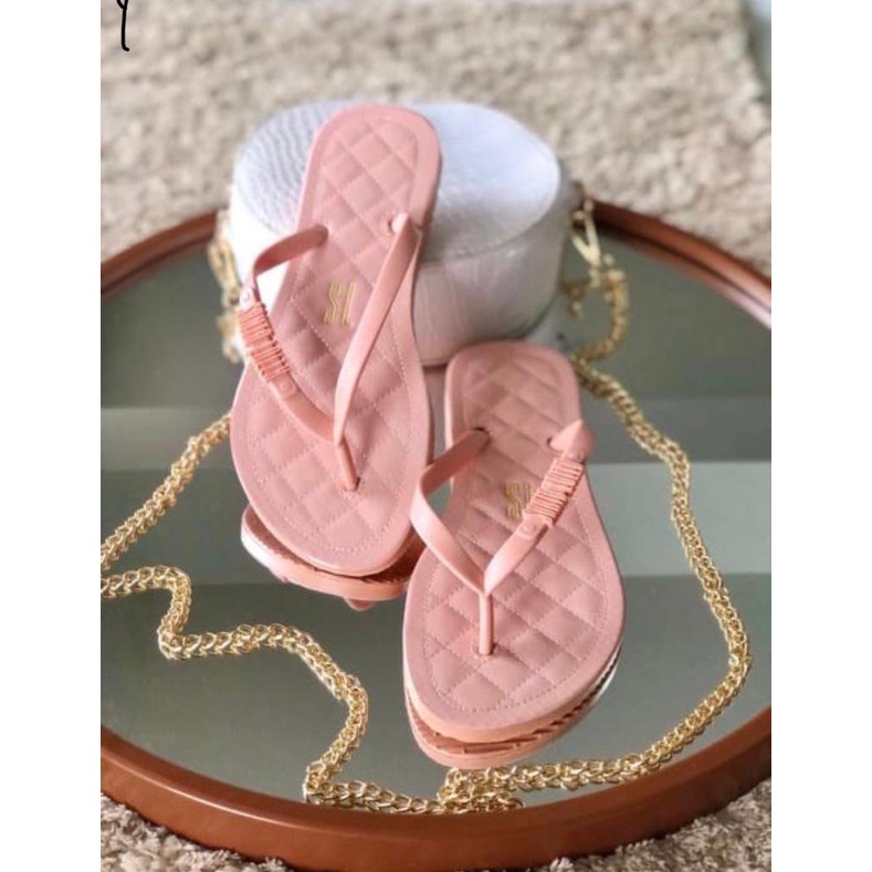 Chinelo Santa Lolla Rosa Chiclet Linha Confort Premium | Shopee Brasil