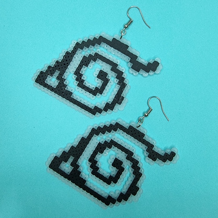 Brincos Konoha/ Naruto - Pixel Art (Perler Beads/ Hama Beads) | Shopee ...