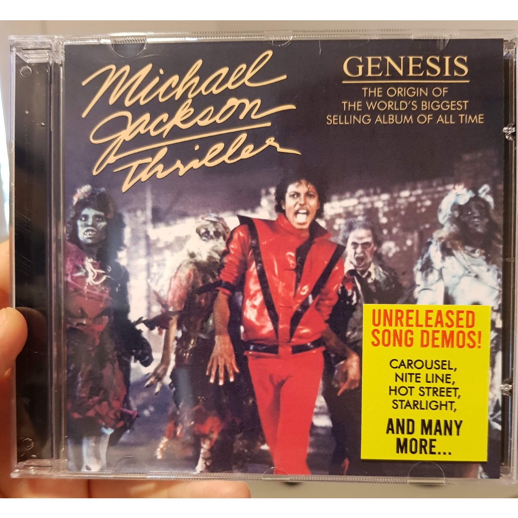 Cd Michael Jackson Thriller Genesis - Custom | Shopee Brasil