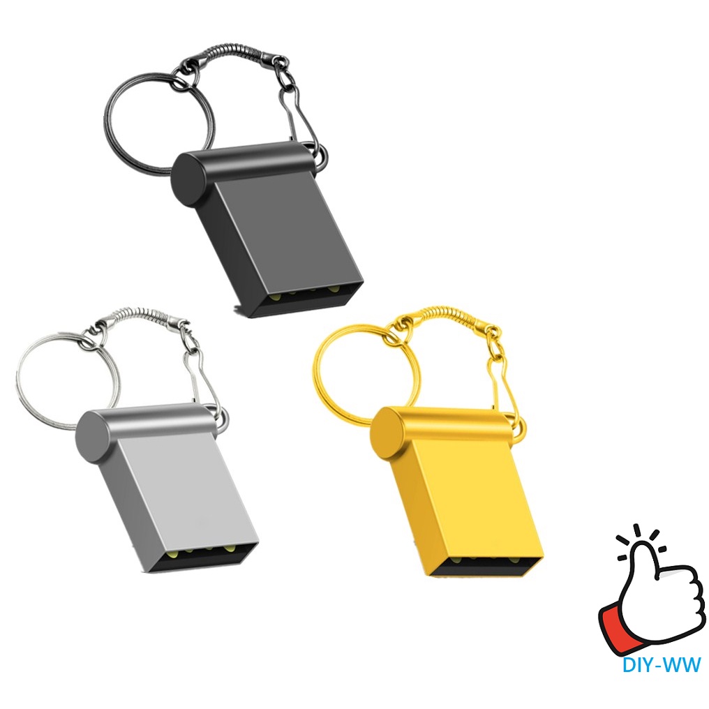 mini pen drive de metal pendrive 8g 16g 32gb 64gb de memória de alta ...