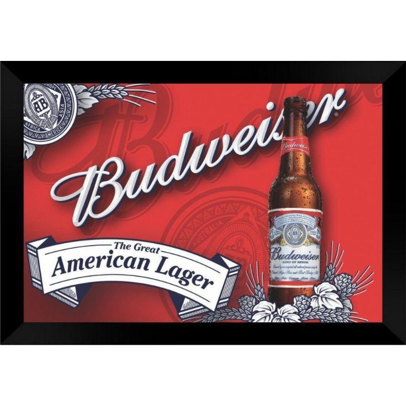 Placa Decorativo 1 Peça Budweiser MF Decor | Shopee Brasil