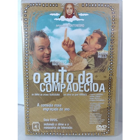 DVD O Auto da Compadecida - Duplo - Original | Shopee Brasil