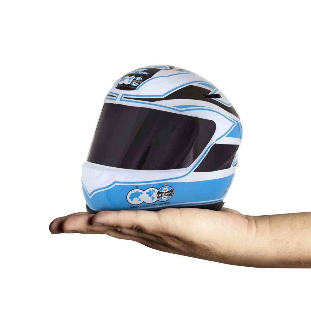 Mini Capacete Cofre Time Grêmio Foot-Ball Porto Alegrense Original | Shopee Brasil