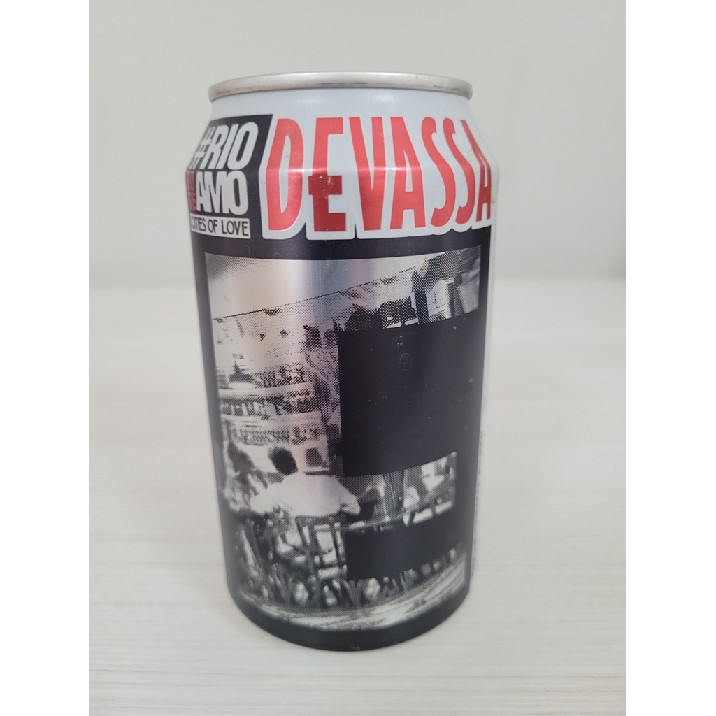 lata coleção cerveja Devassa Rio eu te amo ( E ) - 350ml | Shopee Brasil