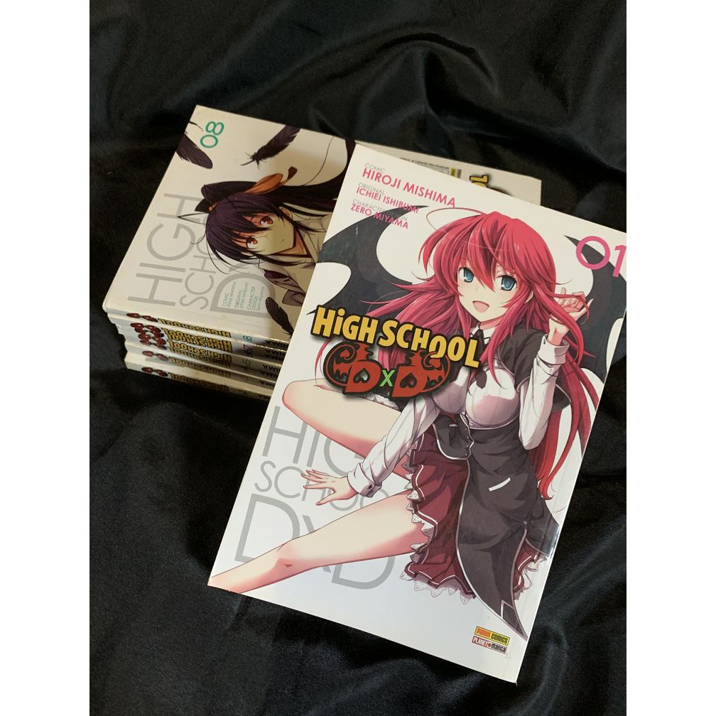 Mangá HIGH SCHOOL DxD - COMPLETA | Shopee Brasil