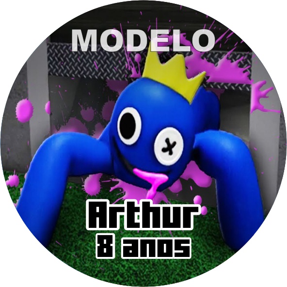 15 Adesivos Latinha Rainbow Friends - Etiqueta e Rótulo Personalizado ...