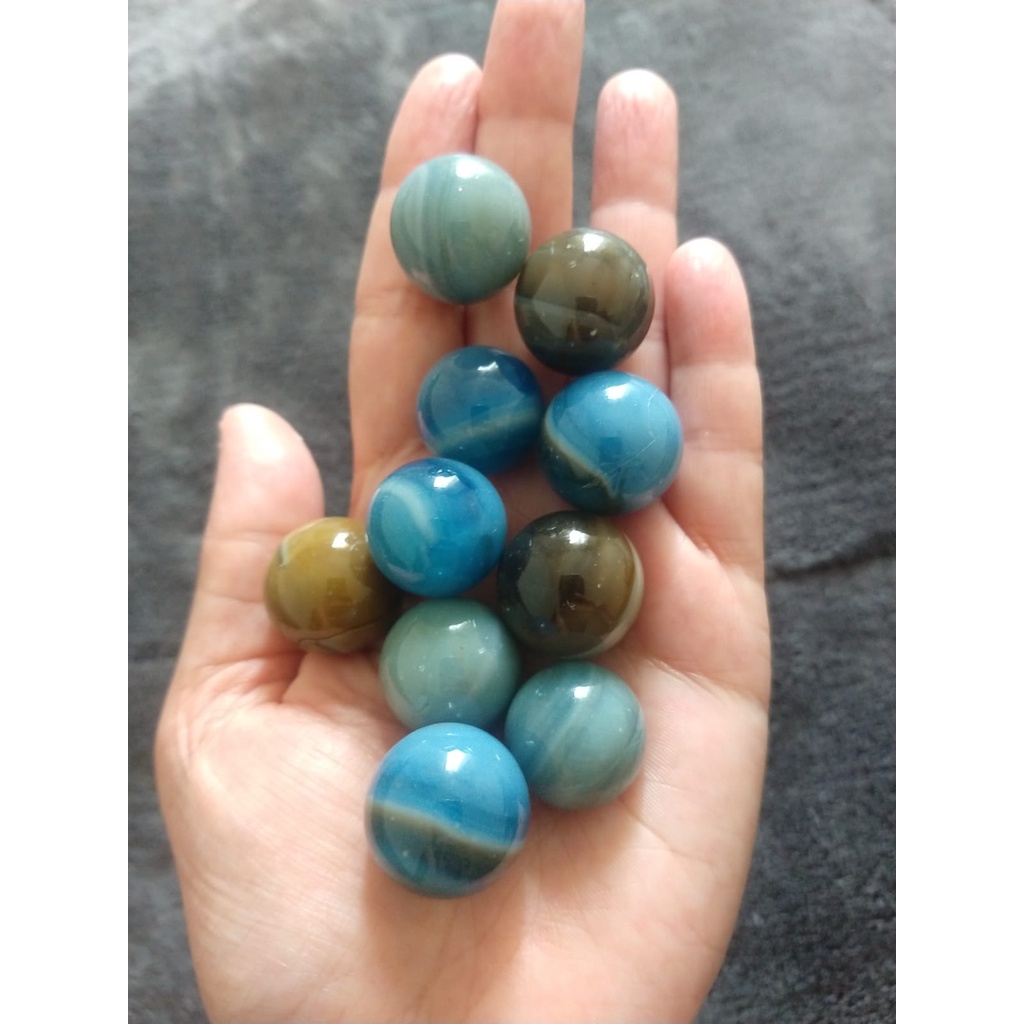 10 Gude Leitosa, 10 Gude Fantasia e 10 Gude Azul Clara.Super Promoção ...