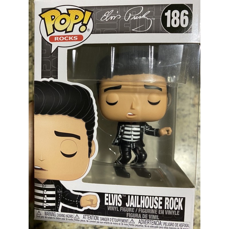 Funko Pop Rocks Elvis Presley #186 “SEM 1 BRAÇO” | Shopee Brasil