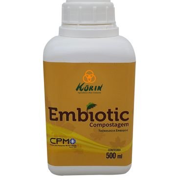 Acelerador Compostagem Embiotic Line 500ml Korin Organico | Shopee Brasil