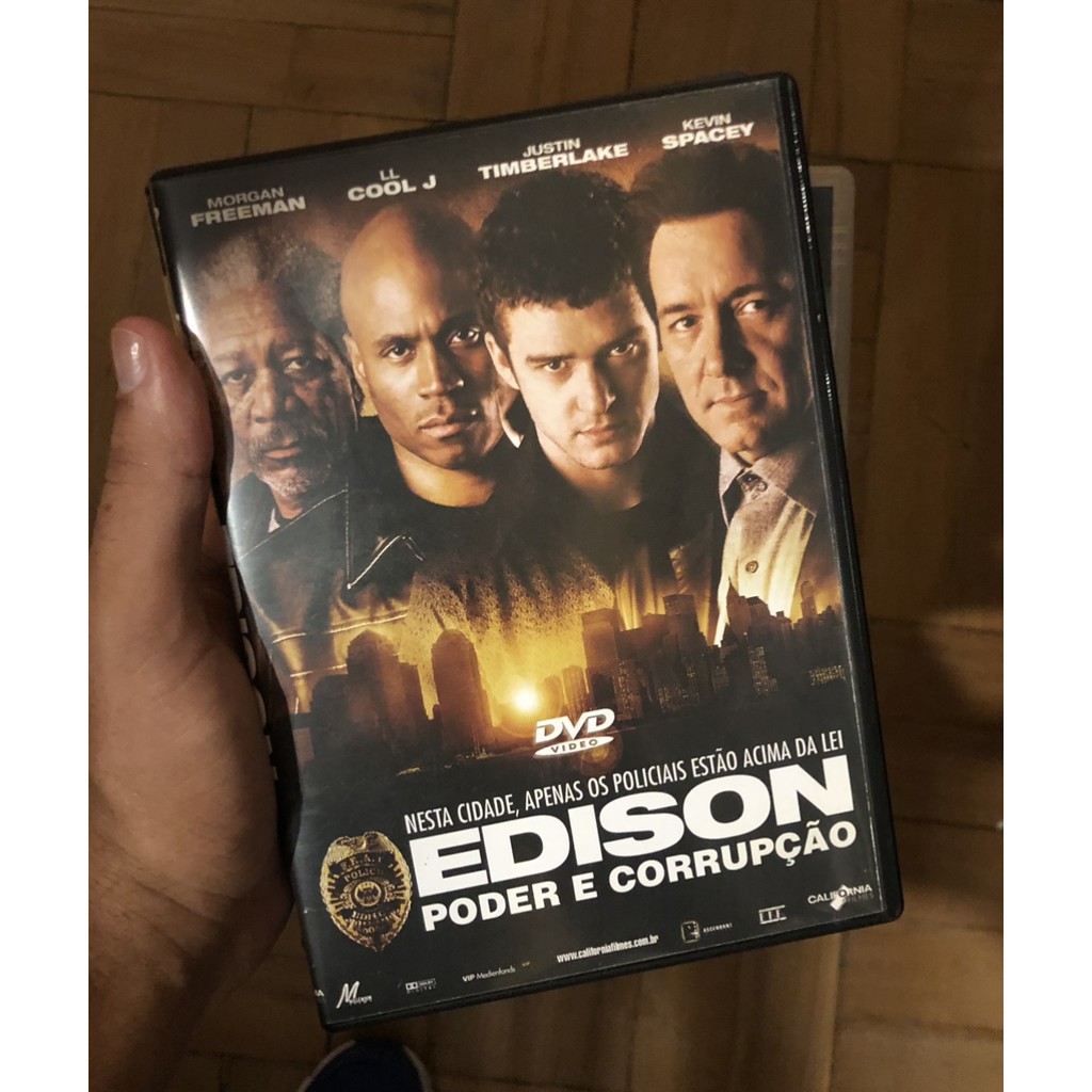 DVD Edison - Poder e Corrupção (Justin Timberlake) | Shopee Brasil