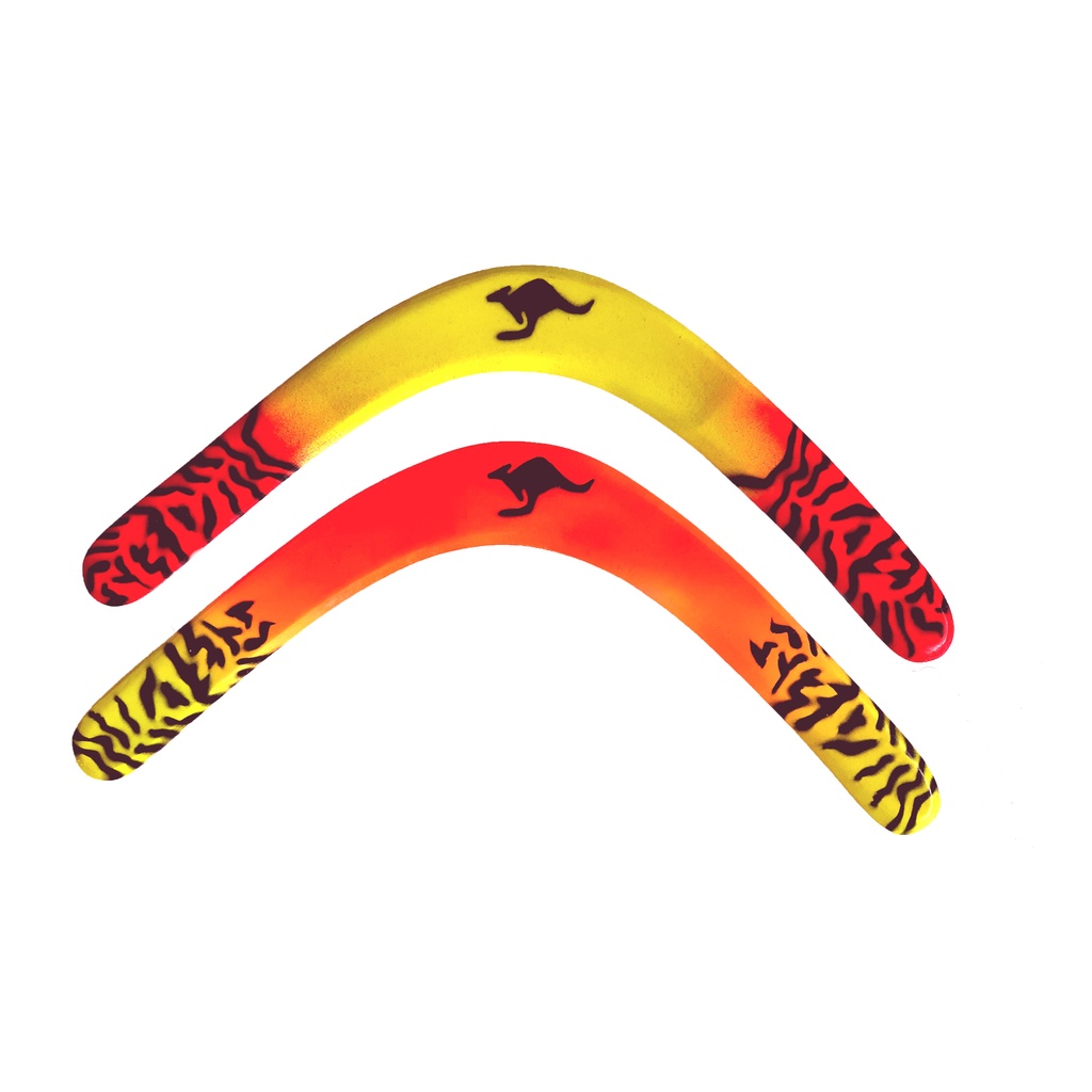 Kit Com 2 Bumerangue Tradicional Australiano Duas Unidades | Shopee Brasil