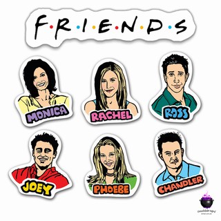 Adesivo Friends - kit com 7 adesivos | Shopee Brasil